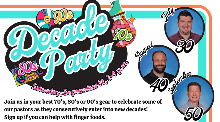 Decade Party – Open Door Baptist Church